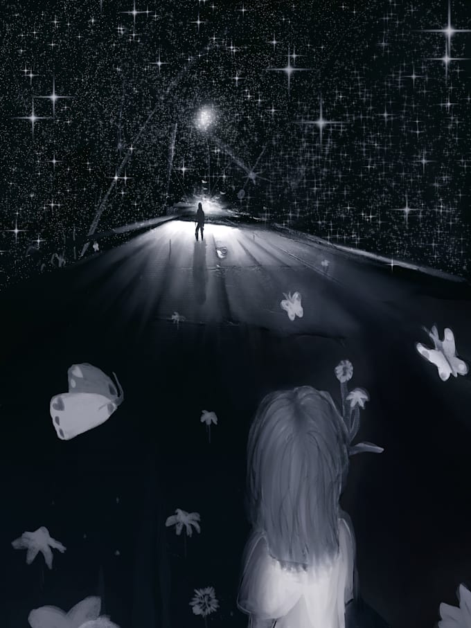 Draw dreary concept art for you by W3tghost | Fiverr