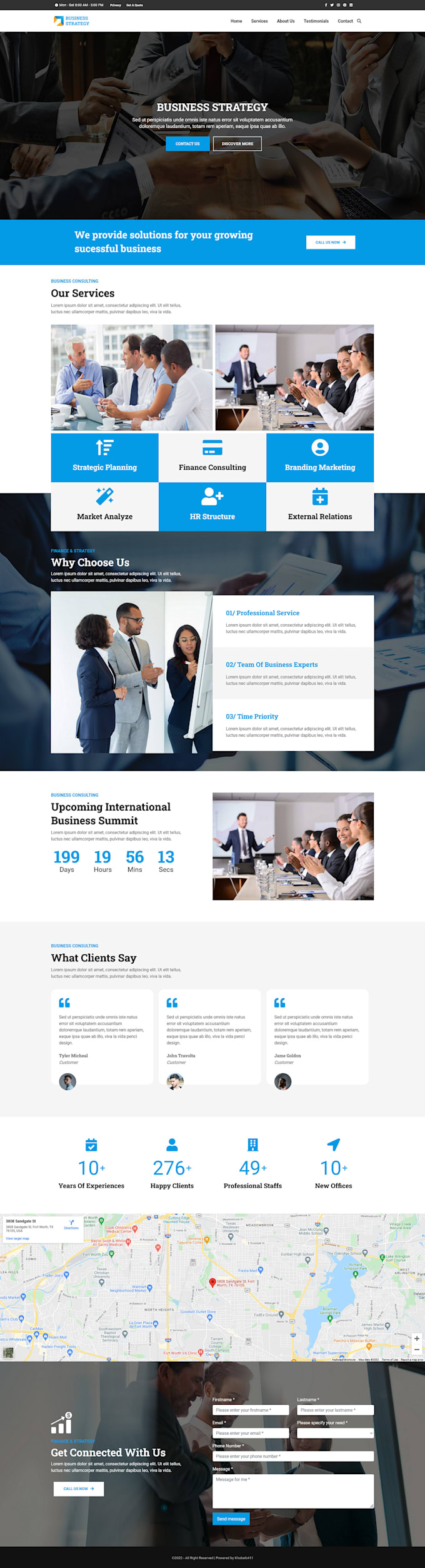Build responsive html css static website by Khubaib411 | Fiverr