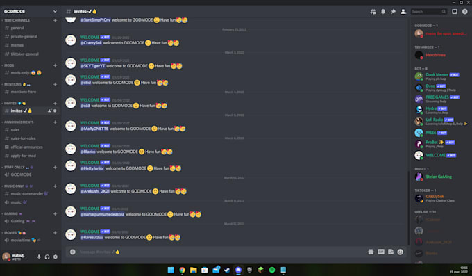 Design discord servers for you by Itsmateii | Fiverr