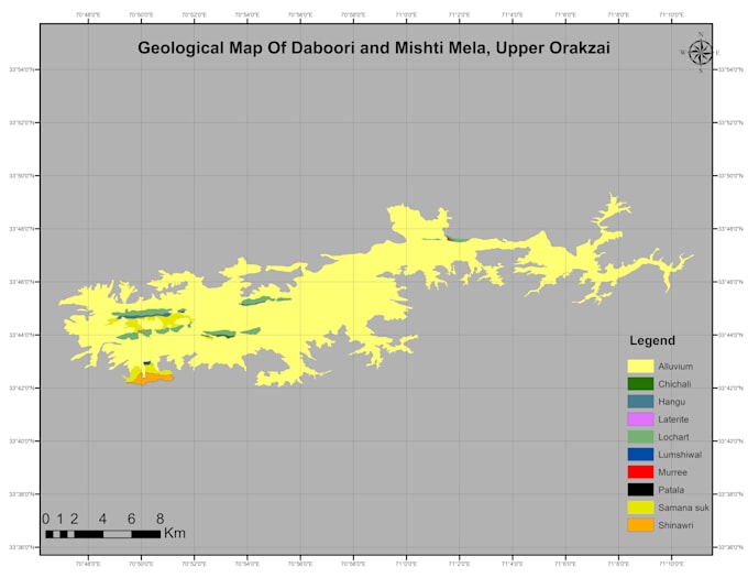 Create gis maps, spatial analysis, remote sensing by Gisbros | Fiverr