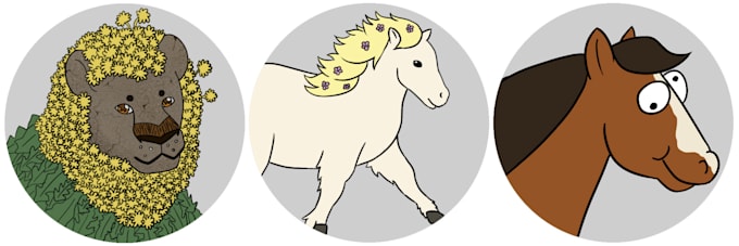 Draw a roll20 token of your ttrpg character by Dashmakesart | Fiverr