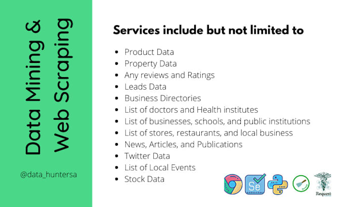 Create a bot for web scraping, data collection,using python scrapy and ...