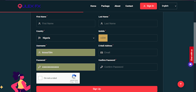 Make a responsive registration, login, contact and php forms by ...