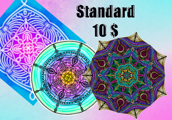 Make 3 handmade mandalas by Pickersisters | Fiverr