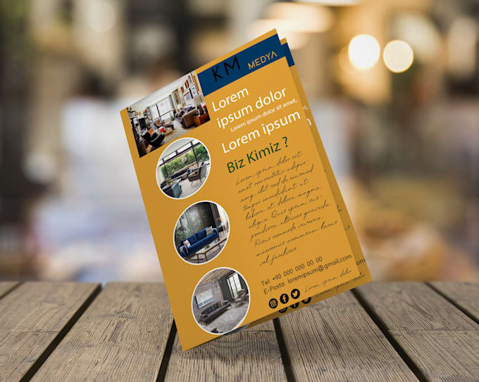 The right address for brochure design by Emircanerat | Fiverr
