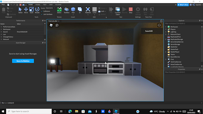 Build things for your roblox game by Fayzondias | Fiverr