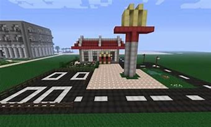 Build anything on minecraft for you by Zyxxxx | Fiverr