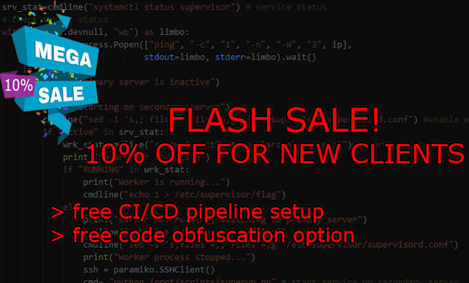 Develop your python project, script or lambda function by Hamzasaeed2029 | Fiverr
