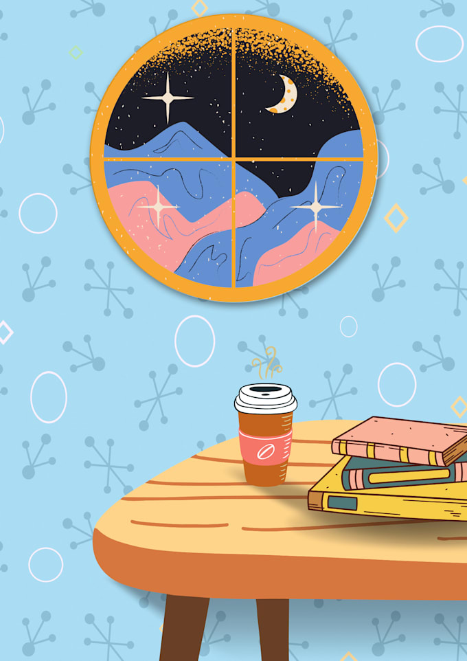 Create visually pleasing graphic design illustrations for you by Hades ...