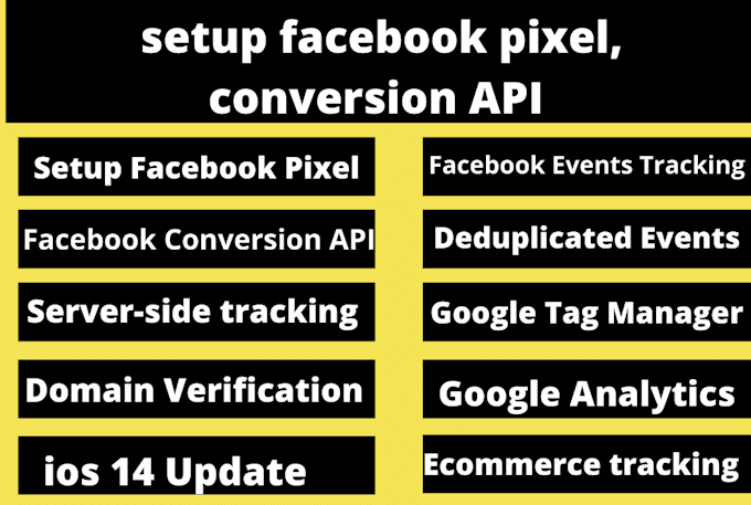 Fix ios 14 update and setup facebook pixel, conversion api by Ppc ...