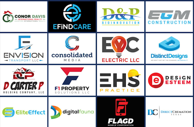 Create 3 professional initials logo by Initial_log0 | Fiverr