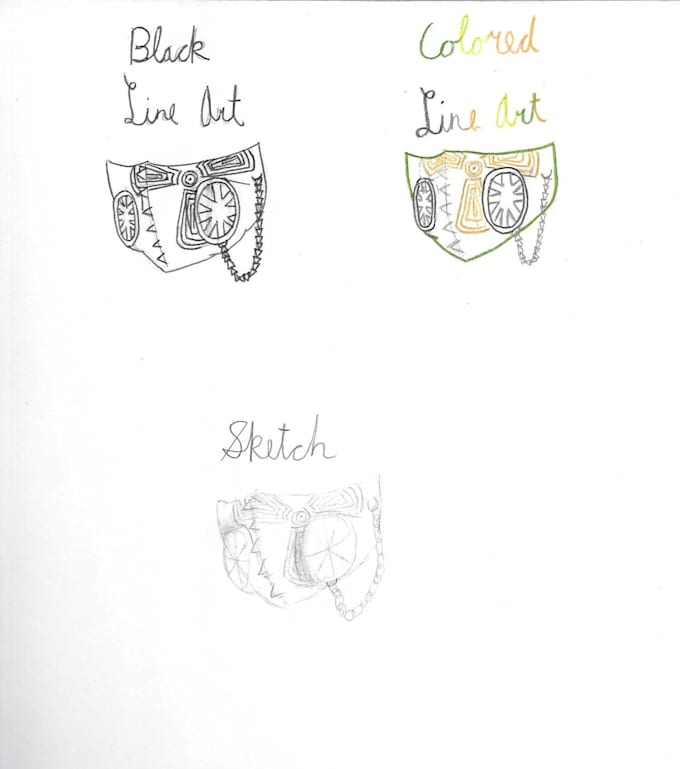 Draw simple concept art by Thatonejenny_ | Fiverr