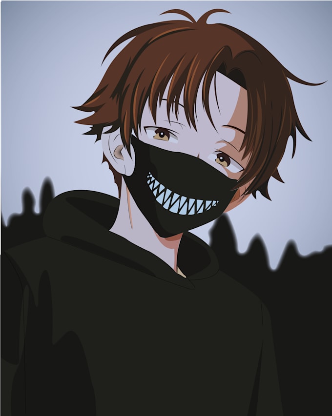 Make a vector tracing of any anime, manga, or cartoon by ...