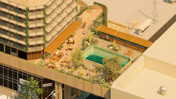 Render 3d master plan, site plan and landscape rendering by Kaveeshan98 ...