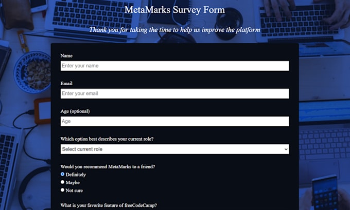Create responsive coming soon page with html, css and javascript by ...