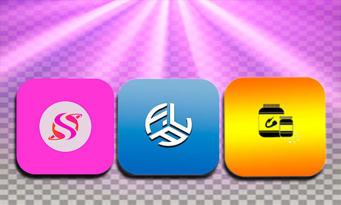 Design android ios website flat app icon splash screen by ...