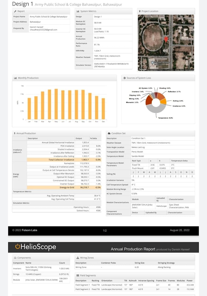 Do designing of solar system on pvsyst and helioscope by Photon_solar16 ...