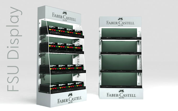 Excellent models and renders for fsu stand design by Ceydazcan | Fiverr