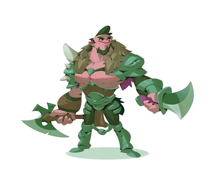 Design game characters with textures by Nihargouda | Fiverr