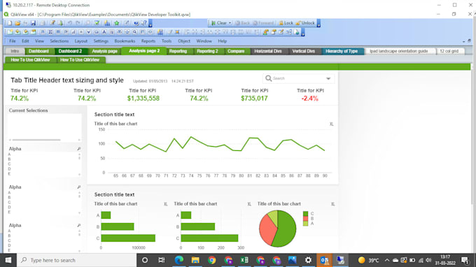 Follow the best practices to implement the qlikview,qliksense,powerbi ...