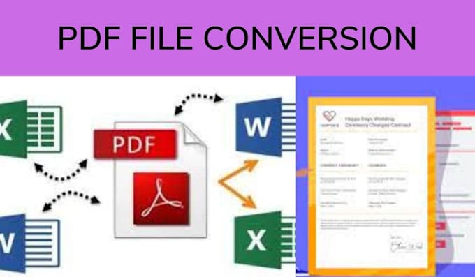 Perform file conversion, pdf, ms word, ms excel, csv, and retyping by Al_hassan79 | Fiverr