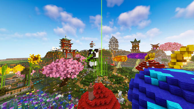 Build epic minecraft structures for you by Gildadeipanda | Fiverr