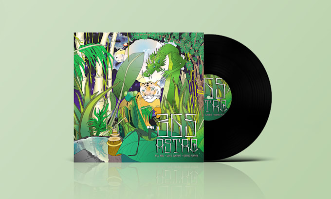 Draw high detailed art album cover by Zdb_zimbels | Fiverr