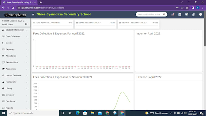 Provide school management system with source code price 60 dollar by ...