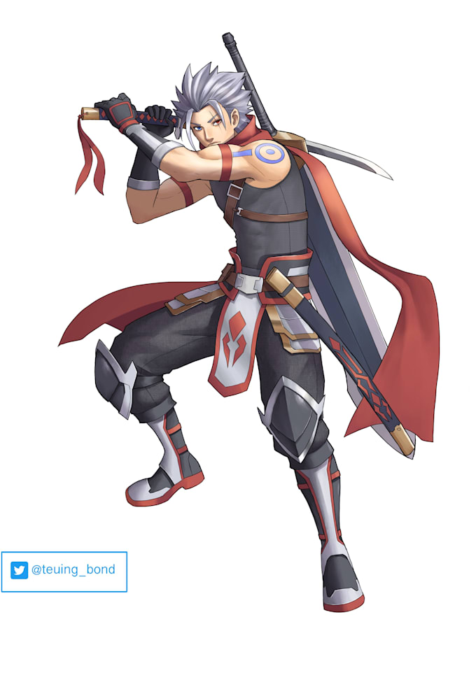 Draw original character male by Bond4ng | Fiverr