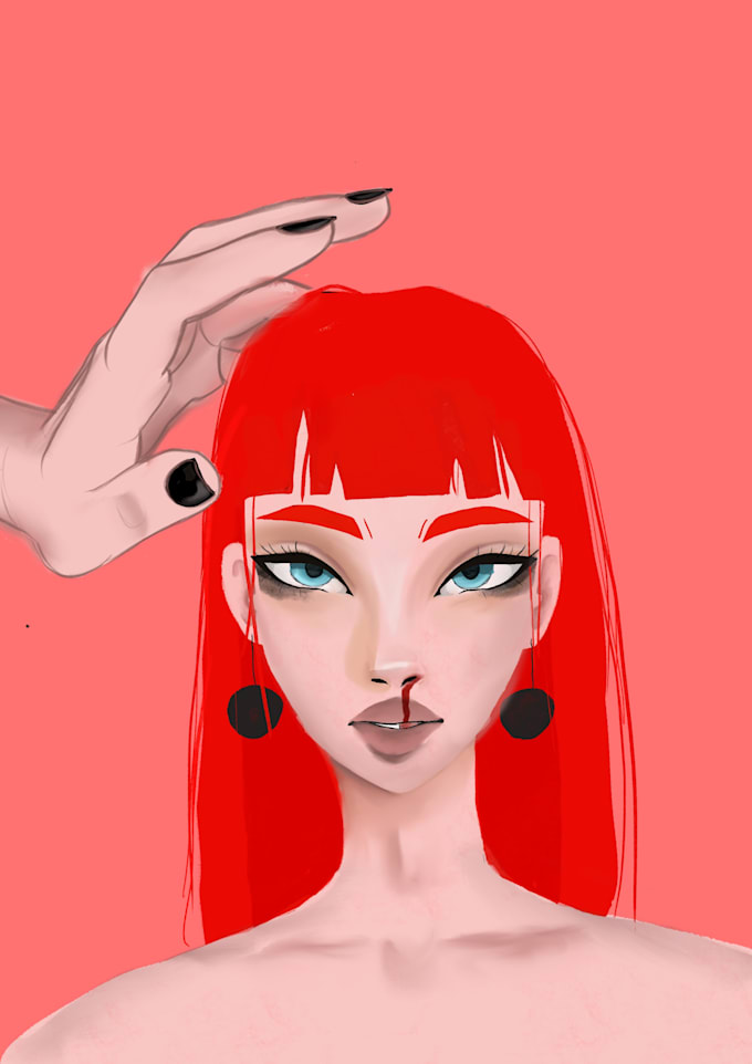 Draw and design your ideas in an alternative style by Killmartyna | Fiverr