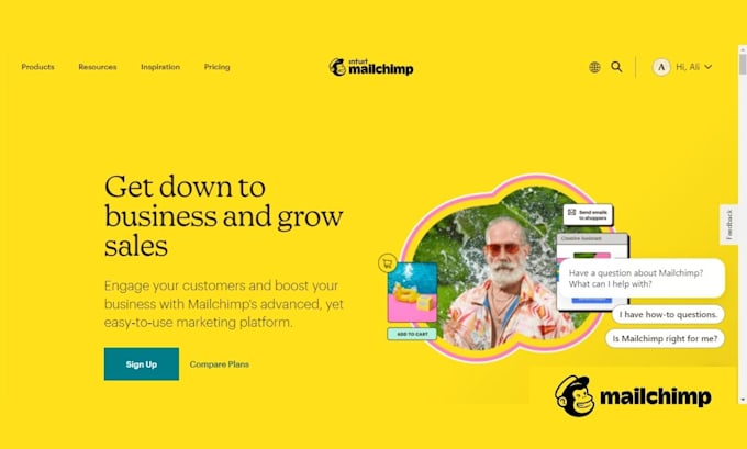 Design and set up mailchimp email campaign by Aliyeasin | Fiverr