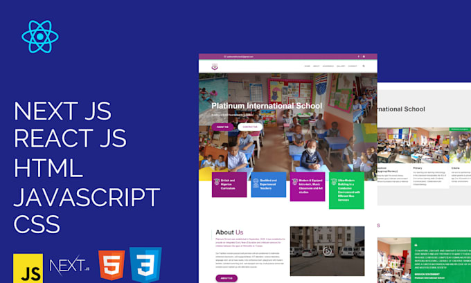 Develop websites using react js, javascript, html, css by Karleen_fox ...