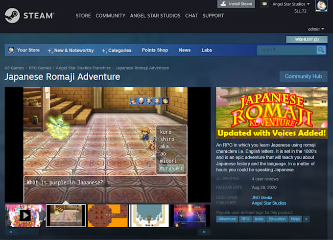 Publish your game onto steam and other stores by Angelstrstudios | Fiverr