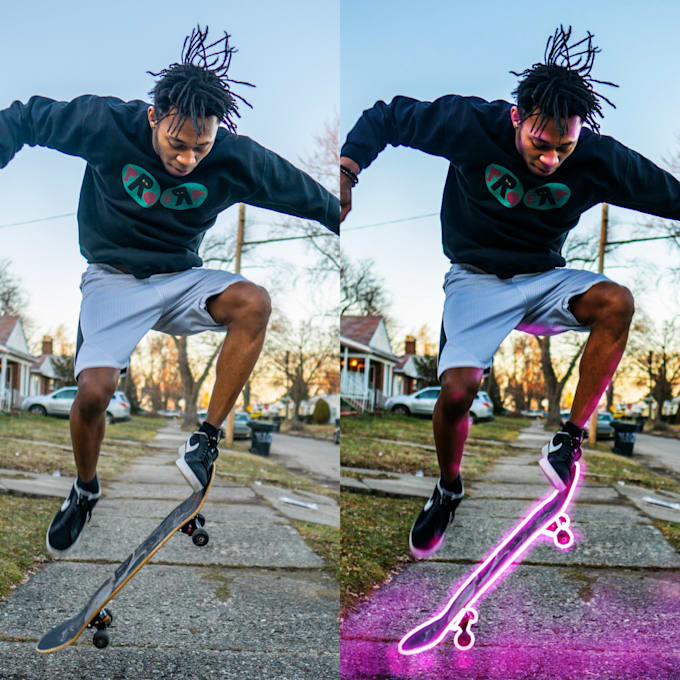 Add professional glow effects and other photoshop edits by Slmnkhan19 ...