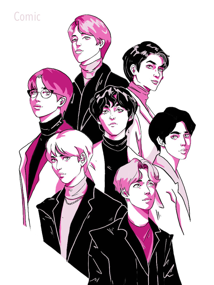 Create beautiful personalized illustrations by Manuart05 | Fiverr