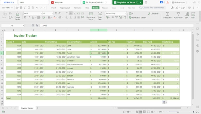 Good data entry in excel with formulas by Aakashtechzone | Fiverr