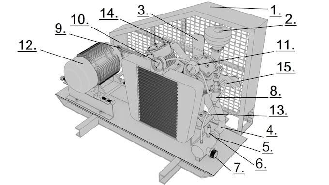 Make photo realistic 3d machine parts and products by Dimanshukoley ...