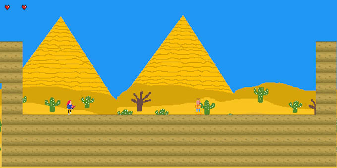 Make a 2d game with python using pygame by Koenegamer | Fiverr