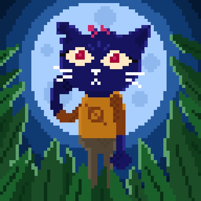 Draw cute pixel art 8 bit icons, stickers, illusration by ...