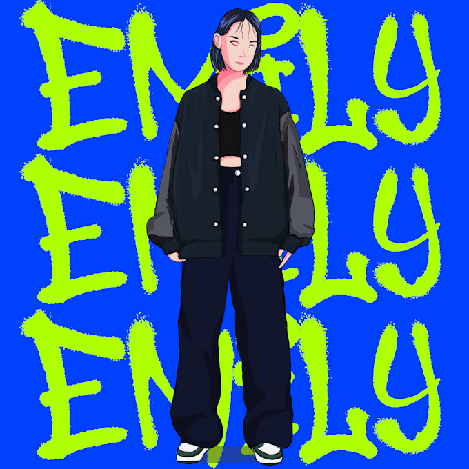 Draw Your Portrait With Edgy Style By Vissualize Fiverr 