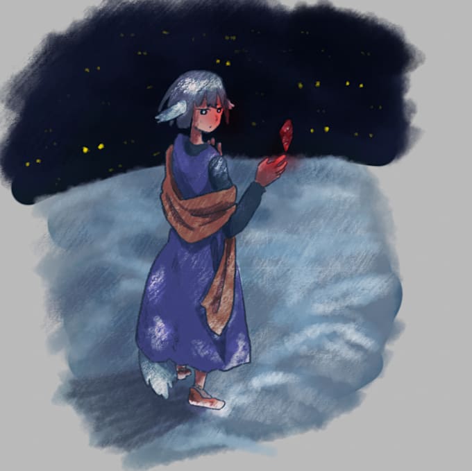 Create a digital original character by Nelia6415 | Fiverr