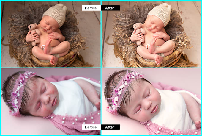 Edit newborn photo, baby photo edit and retouch within 24h by ...