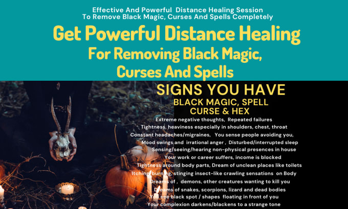 Remove Black Magic Curses And Spells From You By Healingchoice Fiverr