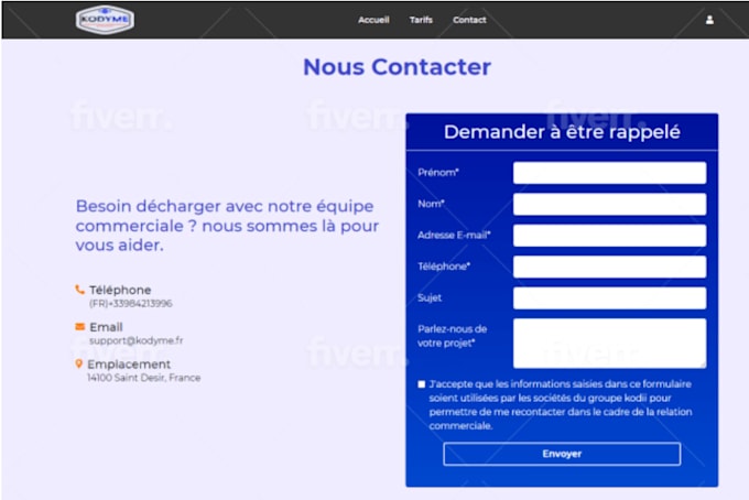 Develop responsive front end website with html and css bootstrap by ...