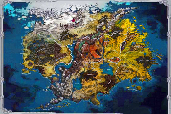 Create high quality fantasy map by Margiosnedka2 | Fiverr