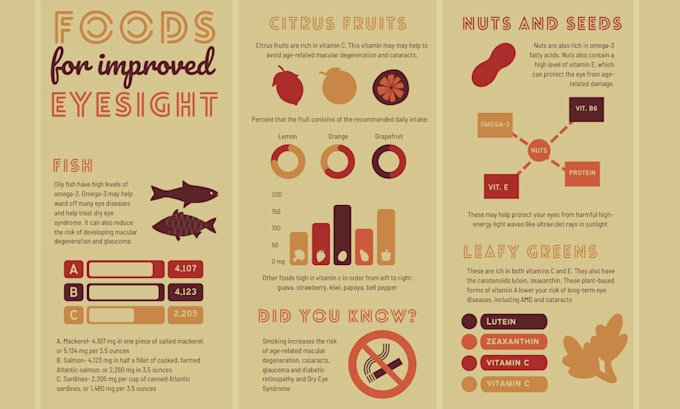 Create an eye catching and professional infographic by Annievl | Fiverr