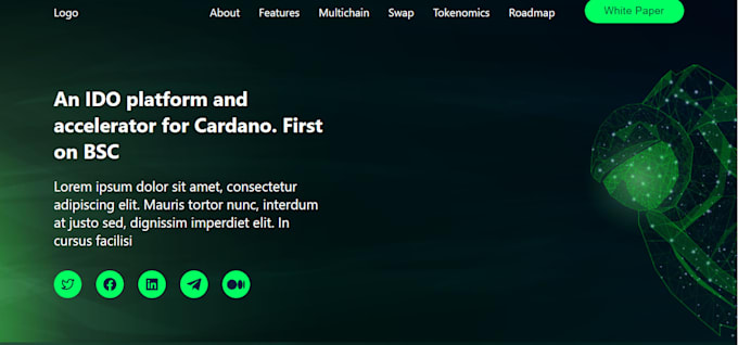 Create your professional website with react js by Talhariaz1920 | Fiverr