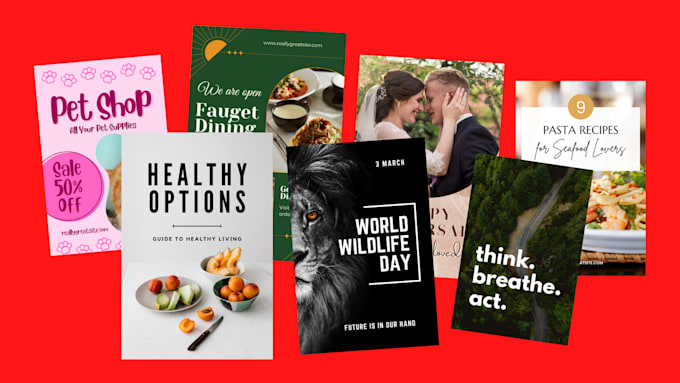 Design creative pinterest pins to grow the impression by Visurapamith21 ...