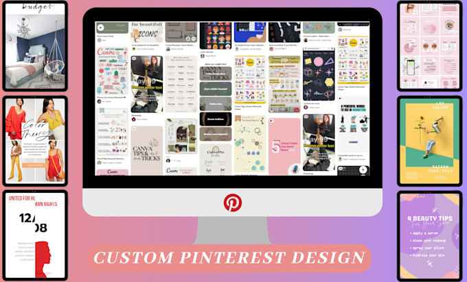 Create professional pinterest pin boards design by Vidushi0208 | Fiverr