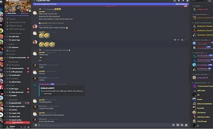 Be your nft discord server manager, discord moderator, community ...